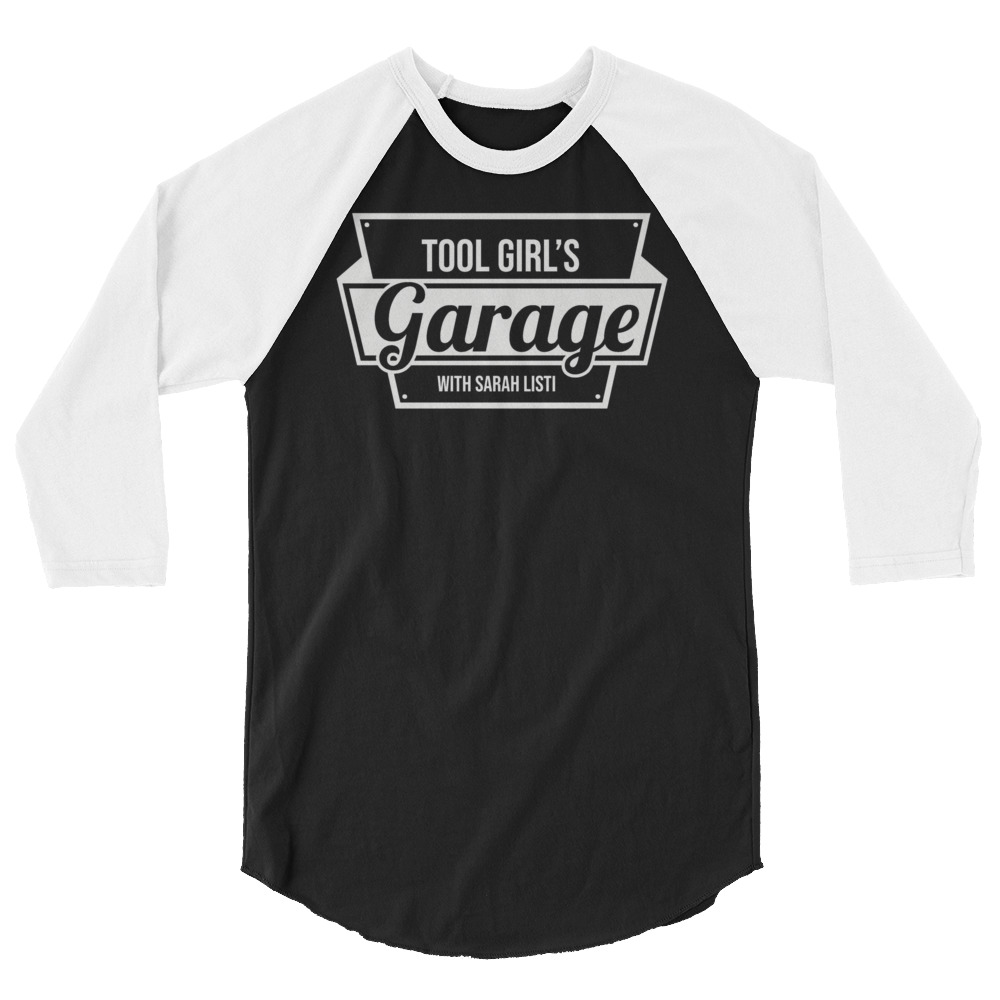 Tool Girl's Garage Raglan Shirt - Tool Girl's Garage